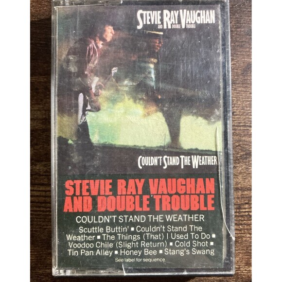 Media | Rare Stevie Ray Vaughan Double Trouble Cassette Couldnt Stand ...